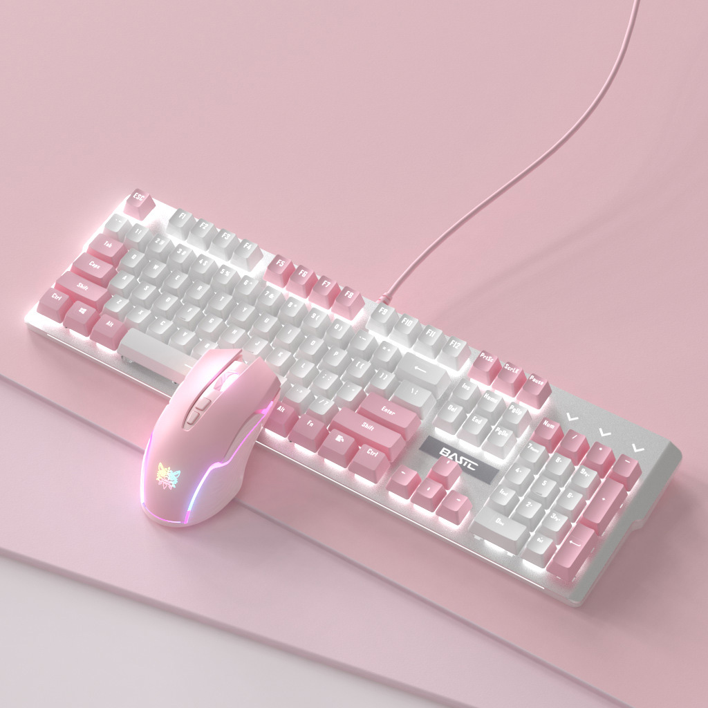 Kit Gamer Rosa Headset K9 ONIKUMA + Mouse CW905 + Teclado BASTC – ROLKO ...